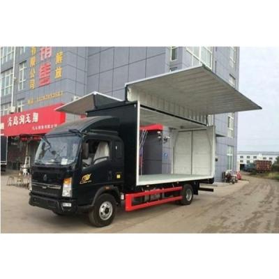 China 9.6m Hydraulic Van Wing 800Kg 10 Wheeler Wing Van  For Truck for sale