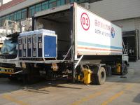 China Double Cantilever Truck Tail Gate Lift With 1500Kg Loading Capacity 24V 3KW for sale