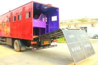 China Width 1800mm Steel Hydraulic Tailgate Lifter With 8L Oil Cylinder For Van for sale