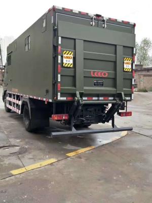 China Double Cantilever Steel Platform Tailgate Lift With 1500Kg Loading Capacity 24V 3KW for sale