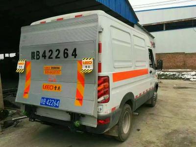 China Steel car plate car tailgate lift with marking load capacity 1000kg for sale