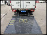 China 1.5 Ton Steel Truck Tail Gate Lift suitable for 1.8m Van with black color and DC24V/2KW for sale