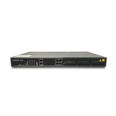 China EPON OLT 8 PON Ports 4x10GE SFP Uplink 104Gbps Switching Capacity 1U Rackmount for sale