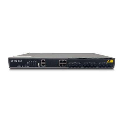 China GPON OLT 8 Port 10GE Uplink 104Gbps Switching Capacity Broadcom Chip NMS CLI Web Management for sale