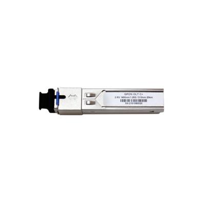 China GPON OLT C++ SFP PON Module 1490nm TX 2.488Gbps RX 1.244Gbps 20km SC/UPC for sale