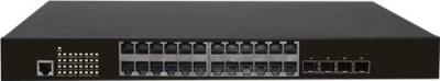 China 24 Port Gigabit Managed Switch with 10G Uplink for Enterprise Security for sale