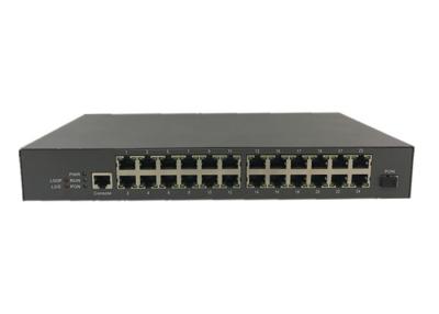 China 24 Port FE GEPON ONU MDU Ethernet Passive Optical Network Unit Single Fiber FTTX Realtek Chip for sale
