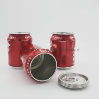 China Food Grade Aluminum Beverage Can Empty 250ml  For liquid juice Packing for sale