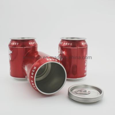 China Food Grade Aluminum Beverage Can Empty 250ml  For liquid juice Packing for sale