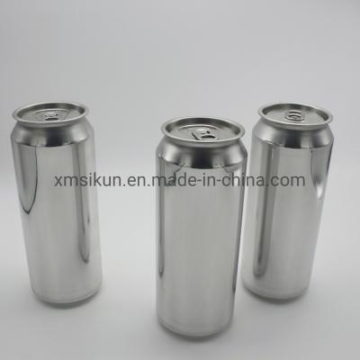 China Various Wholesale Empty Metal Cans Food Grade 500ml Soft Drink Aluminum Cans for sale