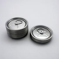 China Round Aluminum Can Cap For Carbonated Drinks , Juices , Beer , Soft Drinks for sale