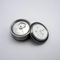 China Food Grade Aluminum Can Cap Water Resistant  202# Sot Aluminum Lid for sale