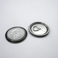 China Food Grade Aluminum Can Cap Water Resistant  202# Sot Aluminum Lid for sale