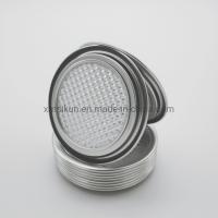 China 202# 52mm Aluminum Peel Off Lids For Pet Jar ISO9001 SGS Certification for sale
