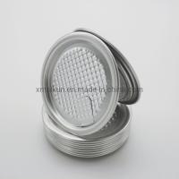 China 202# 52mm Aluminum Peel Off Lids For Pet Jar ISO9001 SGS Certification for sale