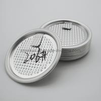 China Food Grade 206# Easy Peel Off End Aluminum Foil Lid for sale