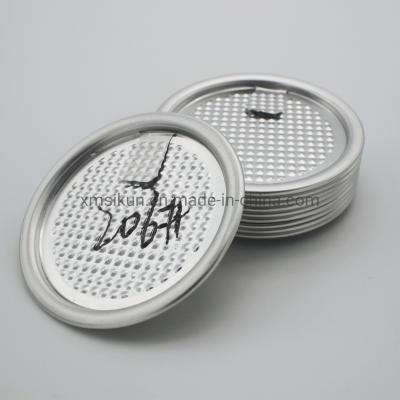 China Food Grade 206# Easy Peel Off End Aluminum Foil Lid for sale