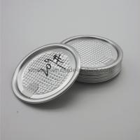 China 209# Easy Peel Off End Aluminum Foil Lids Round Shape for sale