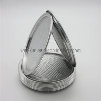 China Corrosion Resistant Tin Can Lid 305# Aluminum Peel Off Lids Round Pull Ring for sale