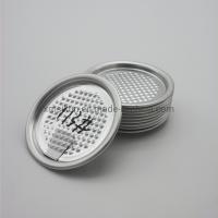 China ISO9001 SGS Certification 113# Aluminum Peel Off Lids  Waterproof for sale