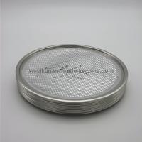 China Pet Jar  Tin Can Lid 603# Aluminum Peel Off Lid ISO9001 Certification for sale