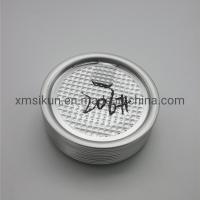 China Aluminum Foil Tin Can Lid 206#  Easy Peel Off End  Light Weight for sale
