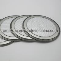 China Mason Jar Tin Can Lid   502# Easy Peel off End Aluminum Foil Lid for sale