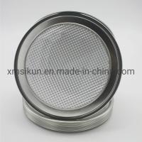 China Mason Jar Tin Can Lid   502# Easy Peel off End Aluminum Foil Lid for sale