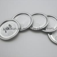 China Corrosion Proof 202# Easy Peel Off End Aluminum Foil Lid for sale