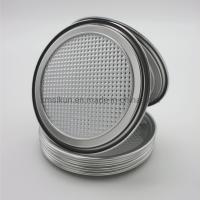 China 309# Tin Can Lid Aluminum Peel Off Lid 92mm For Cans Or Pet Jar for sale