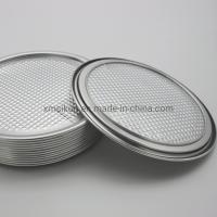 China Round Bottle 401# Easy Peel Off End Aluminum Foil Lid for sale