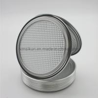 China Round Bottle 401# Easy Peel Off End Aluminum Foil Lid for sale