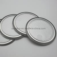 China Round Bottle 401# Easy Peel Off End Aluminum Foil Lid for sale