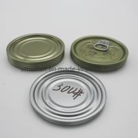 China Spot Wholesale Environmental Protection Tinplate 300# Easy to Open Food Can Lids for sale