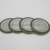 China 200# Tinplate End Easy Open Lids 0.18-0.22mm Thickness Round for sale