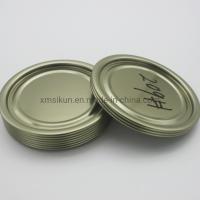 China Food Grade 209# Tinplate End Easy Open Tin Can Lid for Beverage for sale