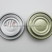 China Vegetable Fruit Meat Fish Metal Can Lid 211# For Tin Can Packing for sale