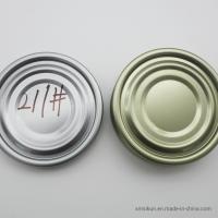 China Corrosion Resistant 211# Tinplate End Eoe Tin Can Lids Packing for sale