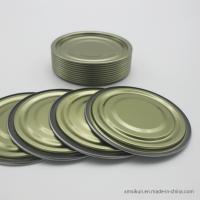 China Corrosion Resistant 211# Tinplate End Eoe Tin Can Lids Packing for sale