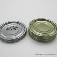 China Corrosion Resistant 211# Tinplate End Eoe Tin Can Lids Packing for sale