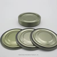 China Food Grade Metal Can Lid Color Printing 211# Tinplate End Eoe for sale