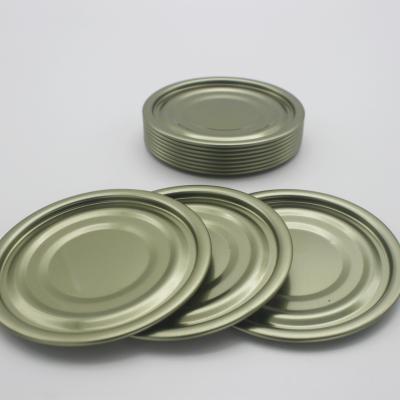 China Customized Service Accepted Metal Can Lid 211# Tinplate End Eoe for sale