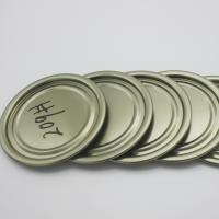 China Corrosion Proof  Metal Can Lid 209# Tinplate End Easy Open Lid for sale