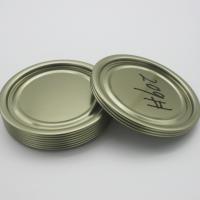 China Food Grade Metal Can Lid 209# Tinplate End Easy Open Lid for sale