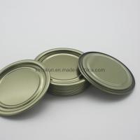 China Round Metal Can Lid 209# High Thermal Conductivity Easy Open Lid for sale