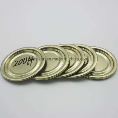 China 200# Tinplate End Easy Open Metal Can Lid Unrivalled Toughness for sale