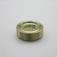China Food Grade Metal Can Lid 200# High Density Easy Open Lid for sale