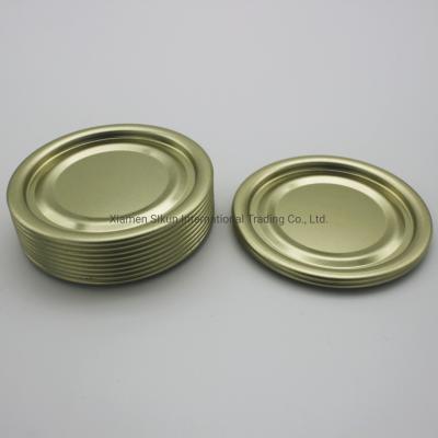 China 200# Tinplate End Easy Open Lid Food Grade Tin Can Lids for sale