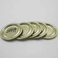 China High Quality 200# Tinplate End Easy Open Lid for Tin Can for sale