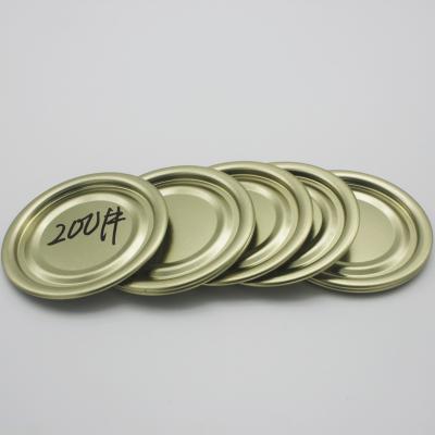 China High Quality Food Grade 200# Tinplate End Easy Open Lid for Tin Can for sale